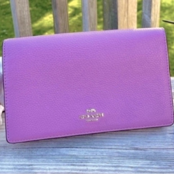 Coach | Bags | Coach Purple Crossbody | Poshmark